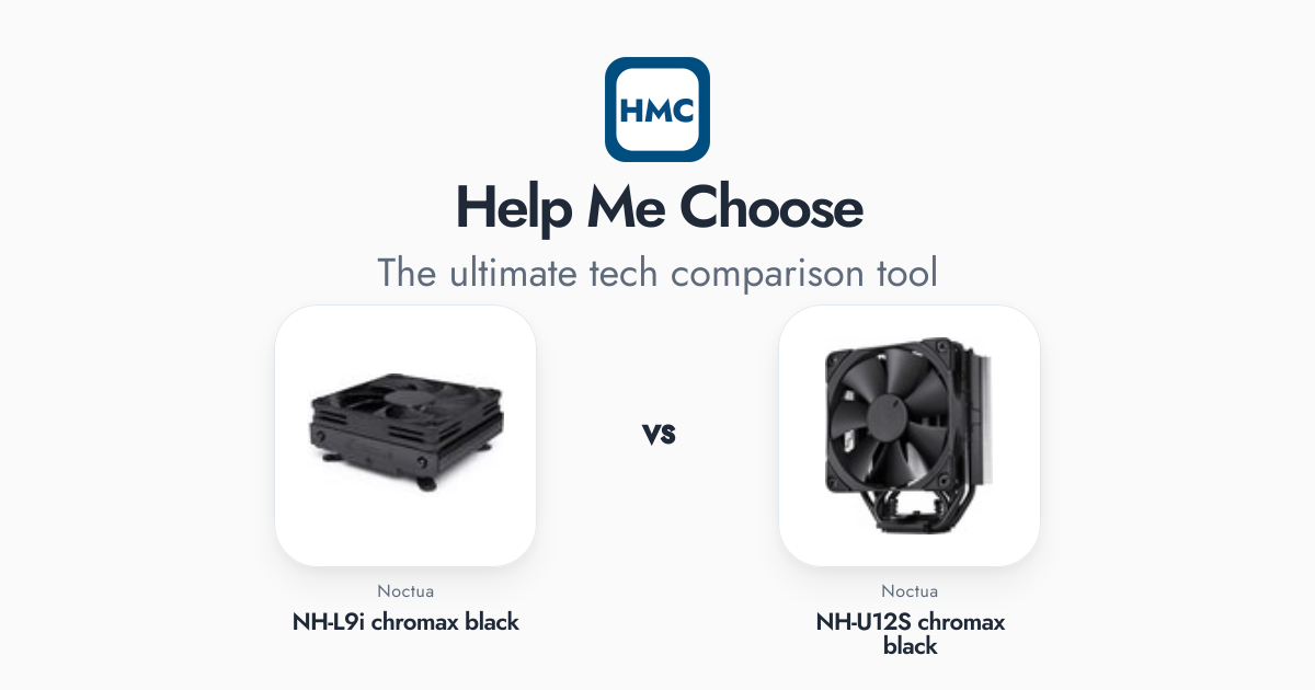 CPU Cooler Comparison - HMC