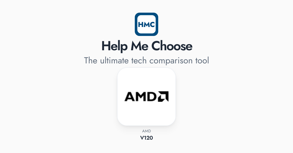 AMD V120 Full Specs - HMC