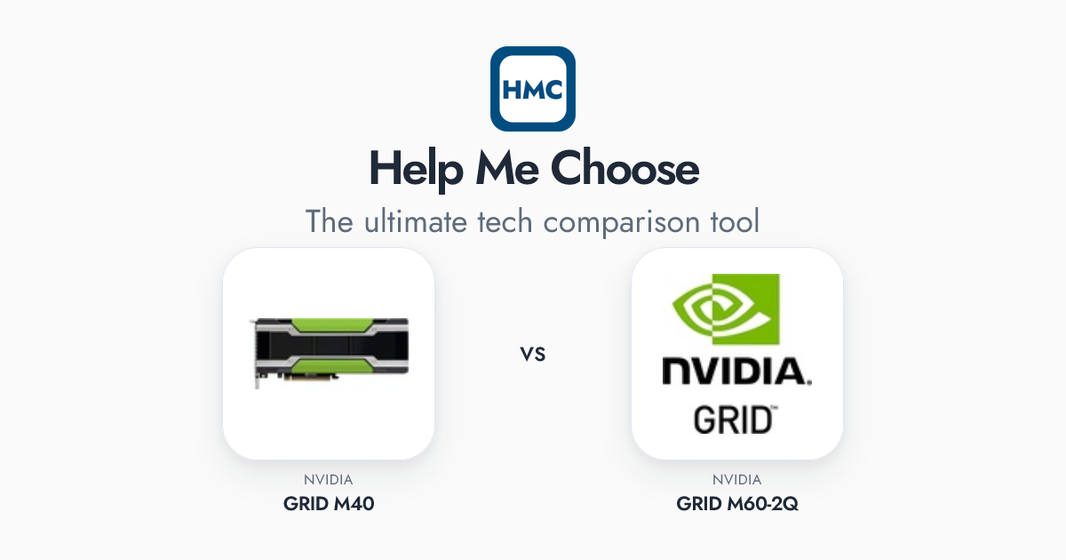 Nvidia Grid M40 Vs Nvidia Grid M60 2q Full Specs Hmc 8551